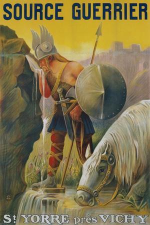'Source Guerrier Poster' Giclee Print | Art.com