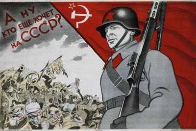 'Soviet Propaganda Poster of Spanish Civil War, 1938' Art Print | Art.com