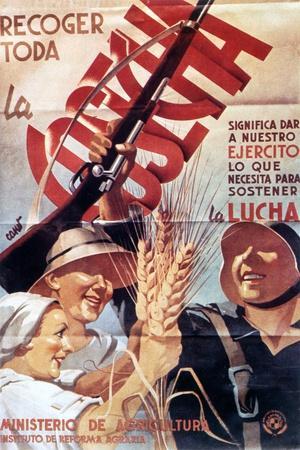 Spanish Civil War Poster Art Print | Art.com