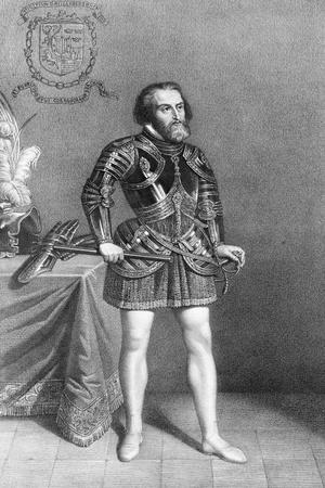 'Spanish Explorer Hernando Cortez' Giclee Print | Art.com