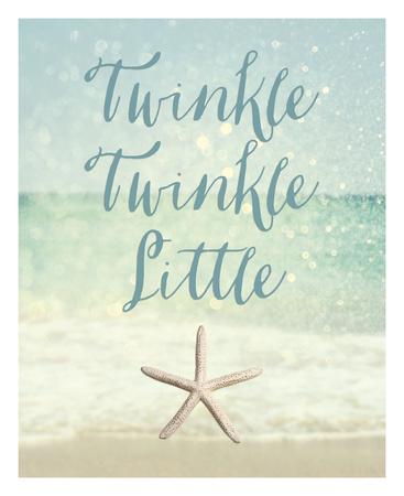 'Twinkle Twinkle Little Star(fish)' Art Print - Sparx Studio | Art.com
