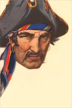 'Squinting Pirate' Art Print | Art.com