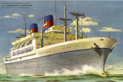 'SS President Cleveland' Art Print | Art.com