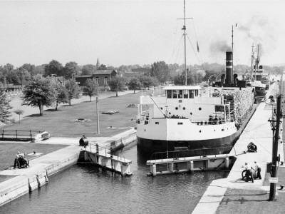 'St. Lawrence Seaway Project' Photographic Print | Art.com