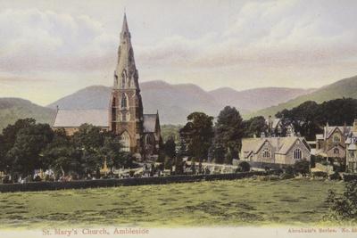 'St Mary's Church, Ambleside, Lake District' Photographic Print | Art.com