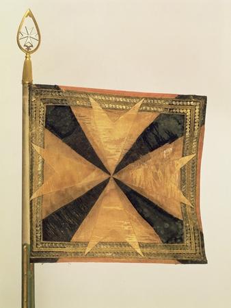 'Standard of the Regiment of the Chevalier Guard, Russian, 1800' Giclee ...