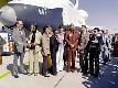 'Star Trek Television Cast Members at the Roll Out of the Space Shuttle ...