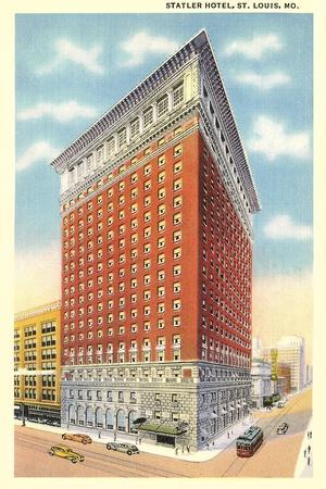 'Statler Hotel, St. Louis' Art Print | Art.com