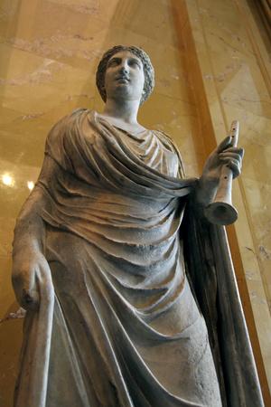 'Statue of Euterpe, Muse of Poetry' Photographic Print | Art.com