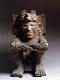 Statue of God of Fire Xiuhtecuhtli, from Templo Mayor at Tenochtitlan ...