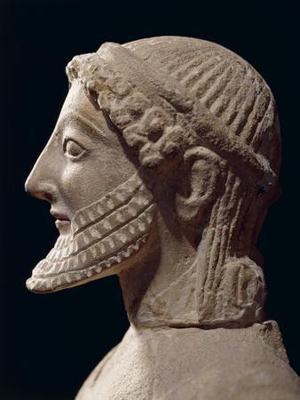 'Statue of Zeus Keraunios, from Ancient Kition, Larnaca, Cyprus' Giclee ...