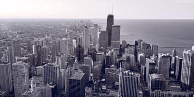 'Chicago BW' Photographic Print - Steve Gadomski | Art.com
