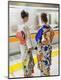 Japan, Tokyo, Girls in Kimono on Subway Platform Photographic Print ...