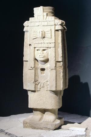 Stone Statue Depicting Chicomecoatl, Goddess of Corn, Artifact ...
