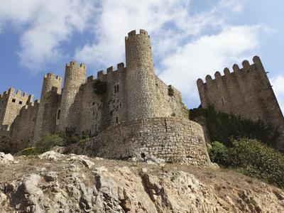 'Obidos Castle, a Medieval Forstress, Today Used as a Luxury Pousada ...
