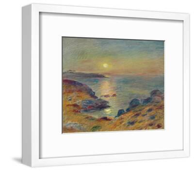 'Sunset at Douarnenez, C. 1883' Giclee Print - Pierre-Auguste Renoir ...