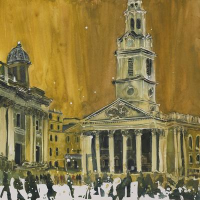 Church on the Square, London Giclee Print - Susan Brown | Art.com