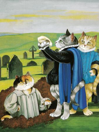 'Illustration from Shakespeare Cats: Poster Book (Pub. 2016)' Giclee ...