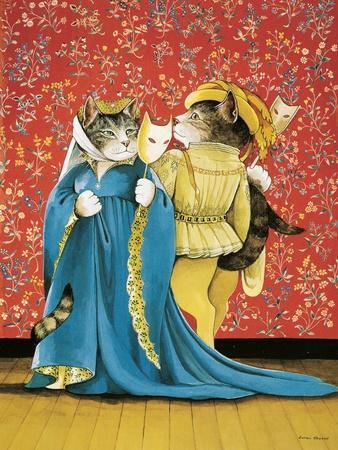 Illustration from Shakespeare Cats: Poster Book (Pub. 2016) Giclee ...