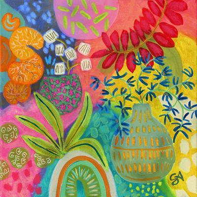 'Bright Pots' Art Print - Suzanne Allard | Art.com
