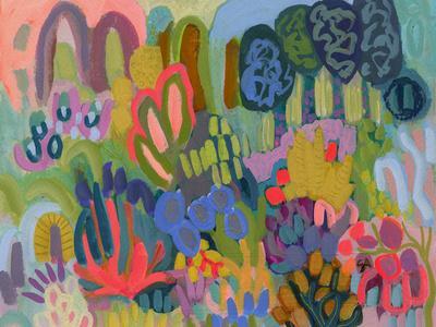 'Flower Fields' Art Print - Suzanne Allard | Art.com