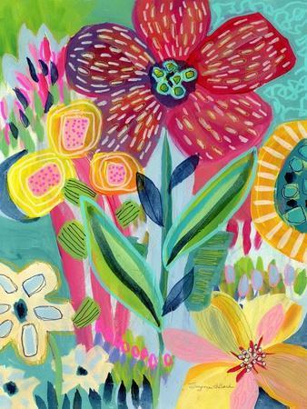 'Happy Garden' Art Print - Suzanne Allard | Art.com