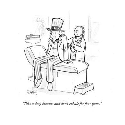Deep Breath Cartoon