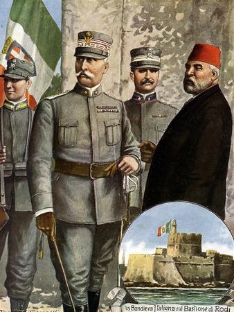 'Italian-Turkish War: “” Portrait of Italian General Giovanni Ameglio ...