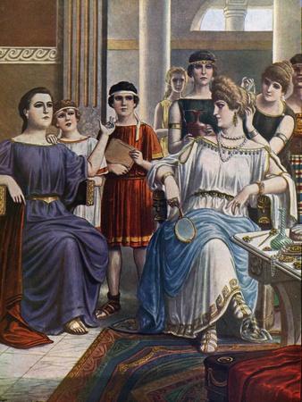 Roman Antiquite: “” Cornelie, Mother of the Gracques””” Cornelie ...