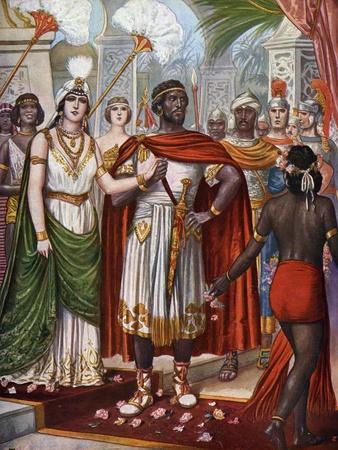 'Roman Antiquite: the Marriage of the Queen of Numidia Sophosnibe (235 ...