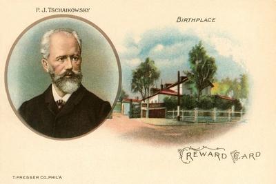 'Tchaikovsky and Birthplace' Art Print | Art.com