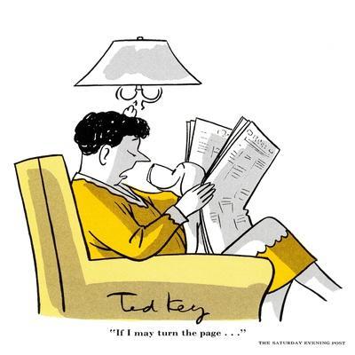 'Hazel Cartoon' Giclee Print - Ted Key | Art.com