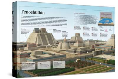 TENOCHTITLAN. Stretched Canvas Print | Art.com