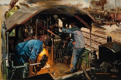 'Clear Road Ahead, (Colour Lithograph)' Giclee Print - Terence Cuneo ...