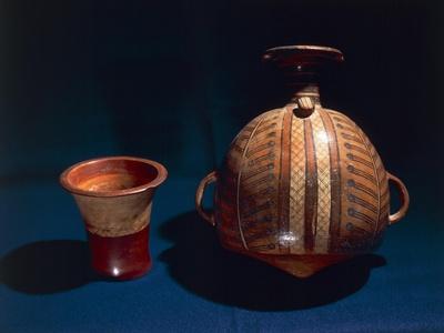 Terracotta Aryballos, Inca Civilization, Peru Giclee Print | Art.com
