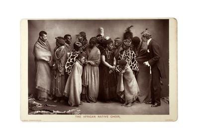'The African Native Choir, London, C.1892' Giclee Print | Art.com