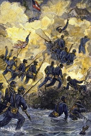 'The American Civil War, 1861-1865:54Th Regiment of Massachusetts ...