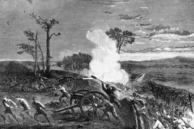 'The Army of the Cumberland--General Baird's Division Capturing the ...