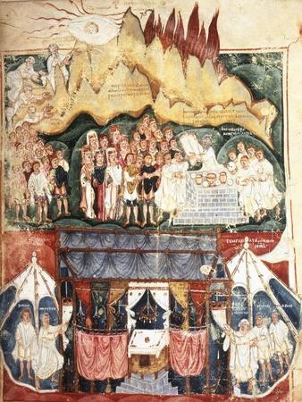 'The Ashburnham Pentateuch, 6th-7th Century Latin Illuminated ...