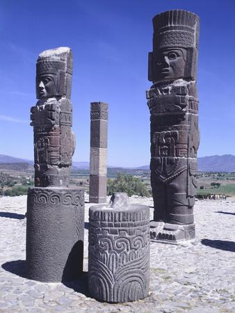 The Atlases of the Temple of the Morning Star, Tula Giclee Print | Art.com