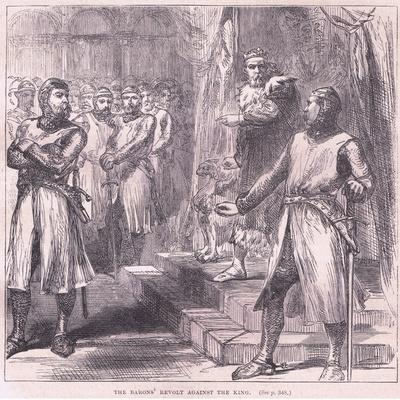 'The Barons Revolt Against the King' Giclee Print - Charles Ricketts ...