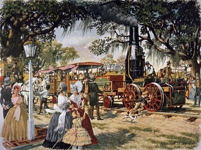 The Best Friend Locomotive from Charleston, United States, 19th Century ...