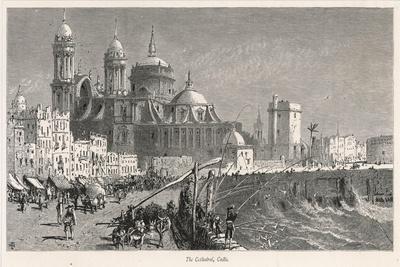 The Cathedral at Cadiz Art Print | Art.com