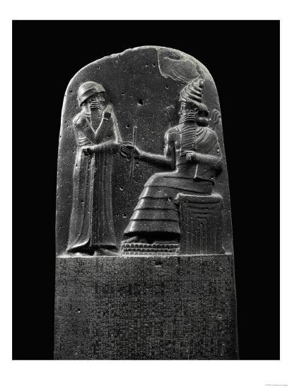 The Code of Hammurabi (1792-1750 BCE), 282 Laws Giclee Print by | Art.com