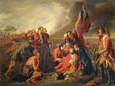 Death Of General Wolfe Detail