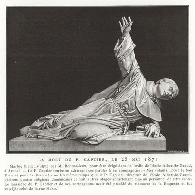 'The Death of Pere Captier, 25 May 1871' Giclee Print | Art.com