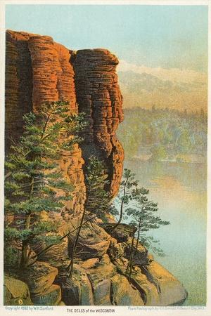 'The Dells of Wisconsin' Art Print | Art.com