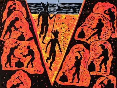 'The Descent into Nibelheim, Wotan and Loge Go in Search of the Gold ...