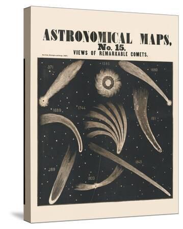 'Remarkable Comets' Stretched Canvas Print - The Drammis Collection ...