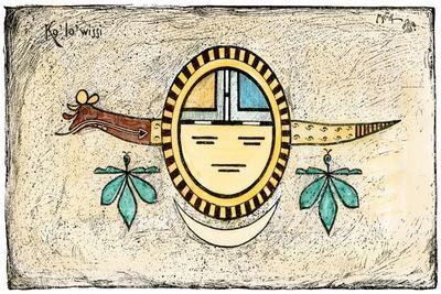 'The Feathered Snake, Ko Lo Wissi, from the Pueblo Indians ...